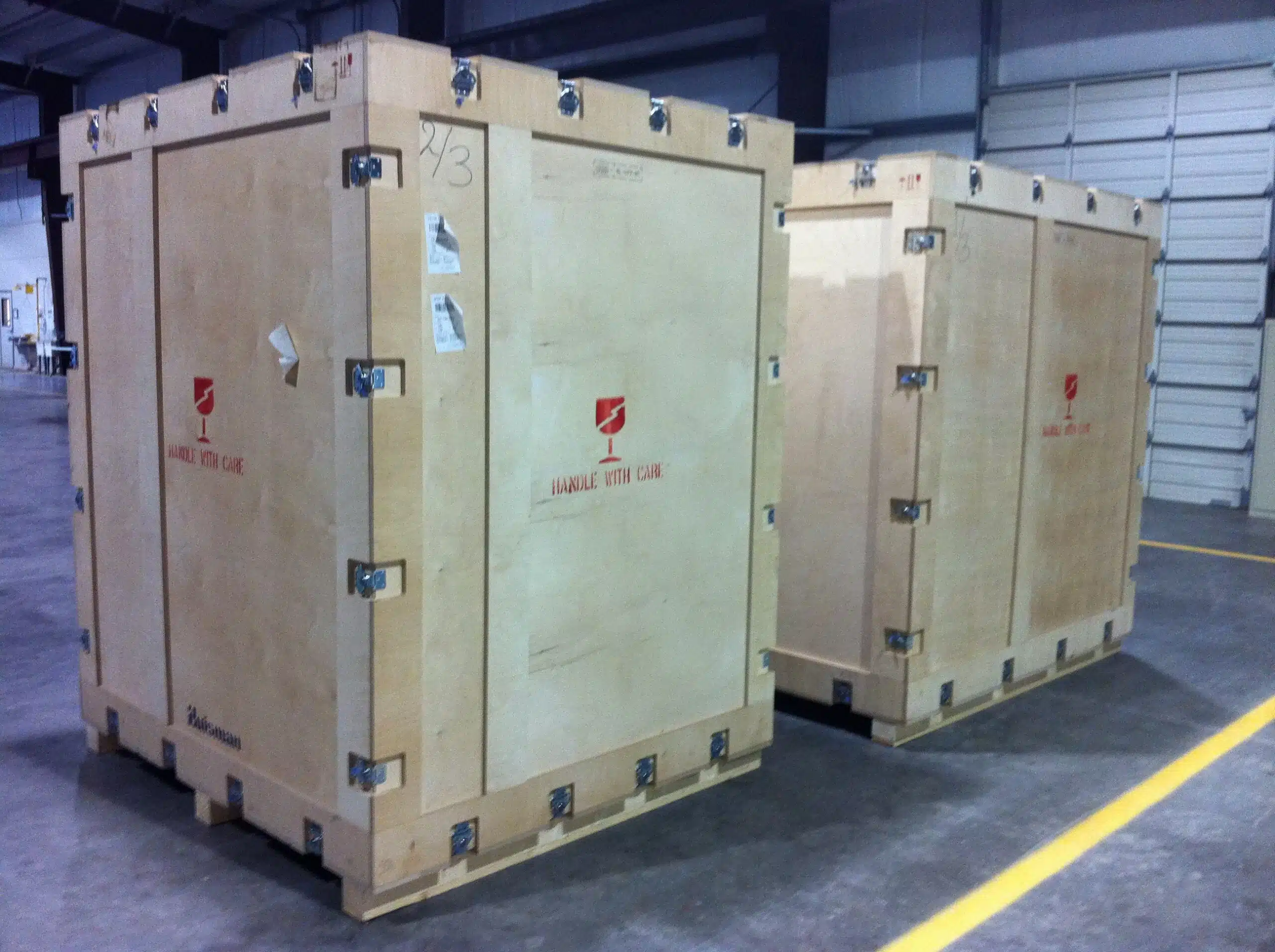 Export Packing, Export Crating, Skidding, Pallet, And Stuffing Containers